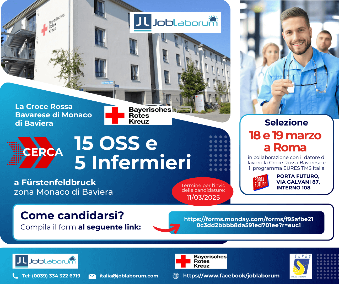 La Croce Rossa Bavarese cerca 15 OSS e 5 infermieri - Novalis Institut